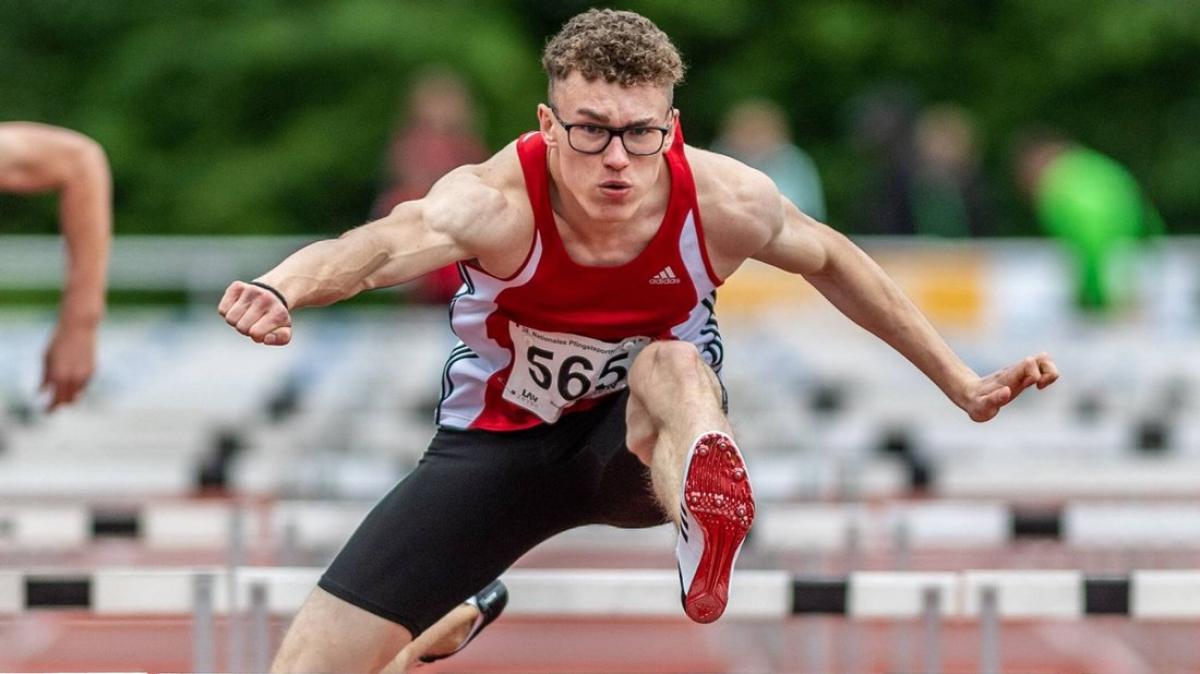Tim Rummelhagen läuft erstmals 110 Meter Hürden unter 14 Sekunden