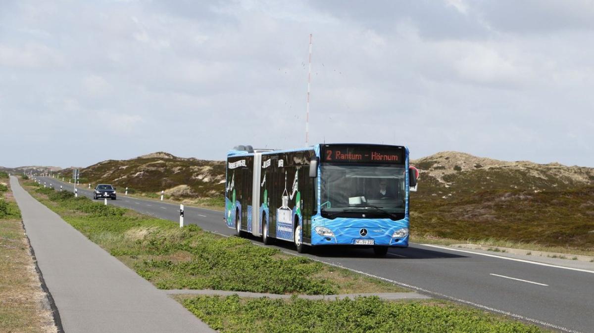 Linienbusse auf Sylt fahren nun nach dem Sommerfahrplan