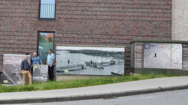 Kappelner Stadtgeschichte auf Verteilerkästen | SHZ