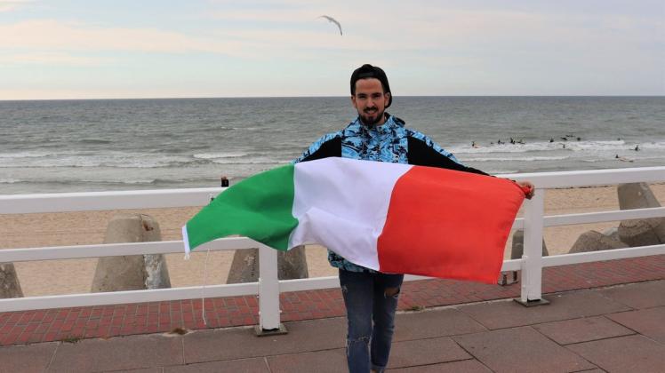 Sylter Luca Vitale drückt beim EM-Finale Italien die Daumen.