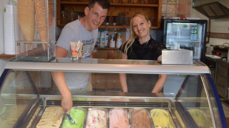 Café Sünnschien: Eis wird morgens gemacht – nachmittags verkauft