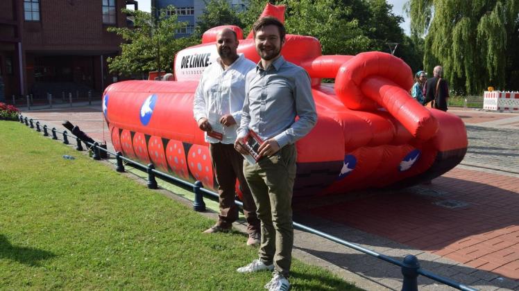 Linkspartei bläst „Friedenspanzer“ in Rendsburg auf