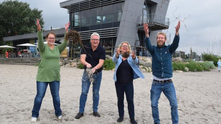 Bundesumweltministerin Svenja Schulze besucht Eckernförde.