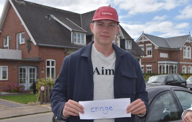 Umfrage auf Sylt zum Jugendwort des Jahres 2021.