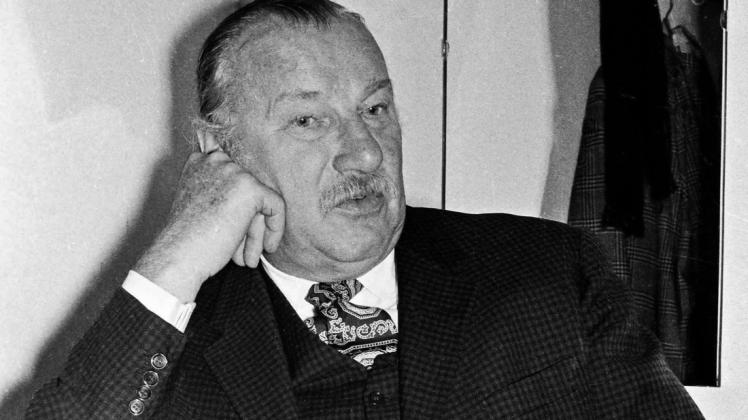 Der Schauspieler Martin Held trat 1971 in Neumünster auf | SHZ