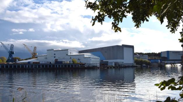 Werft Nobiskrug in Rendsburg modernisiert 124-Meter-Yacht