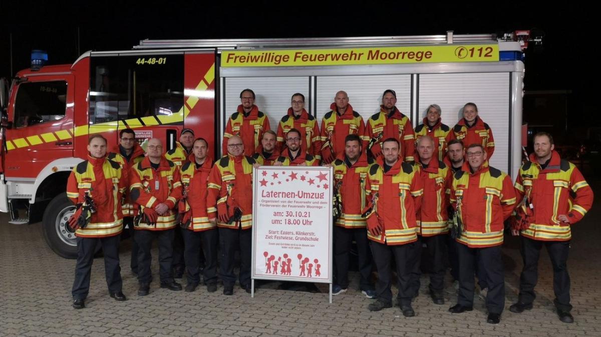 Feuerwehr lädt wieder zum Laternenumzug durch Moorrege ein