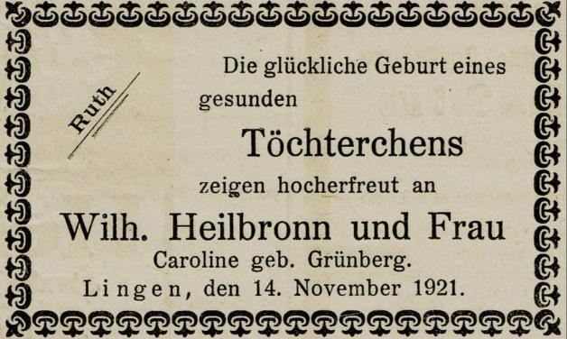 Das bewegte Leben der Lingener Holocaust-Überlebenden Ruth Foster