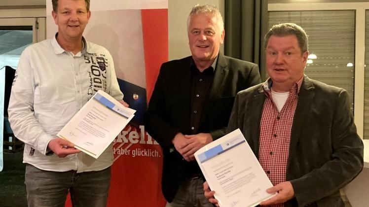 Maler-Innung: Dirk Bracker, Andreas Reinke sind Ehrenmitglieder