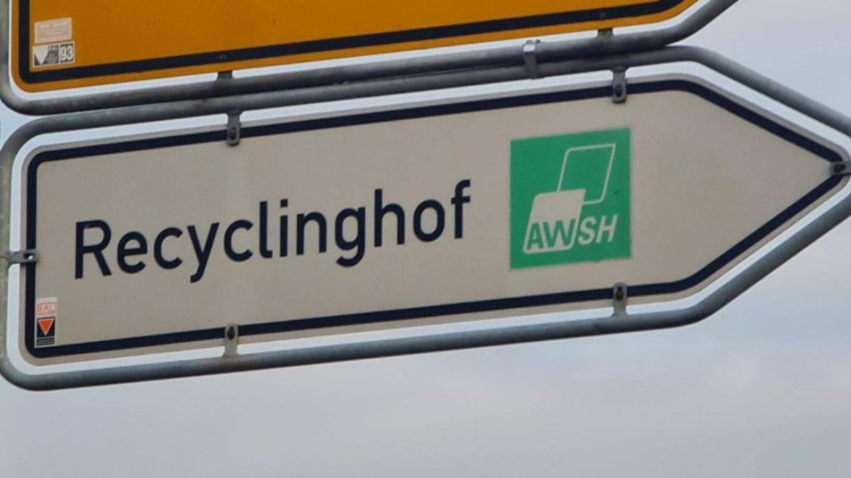 Recyclinghöfe der AWSH führen Maskenpflicht ein
