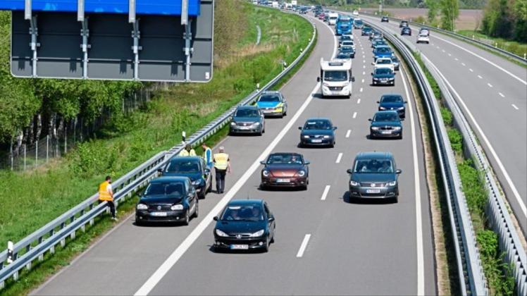 Auffahrunfälle führen zu Stau auf A31 bei