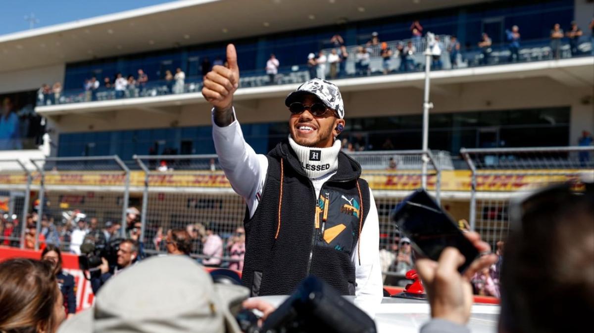 Lewis Hamilton ist zum sechsten Mal