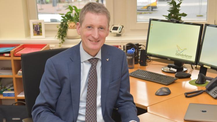 Ganderkesees Rathauschef Ralf Wessel: Bin gekommen, um zu bleiben | DKO