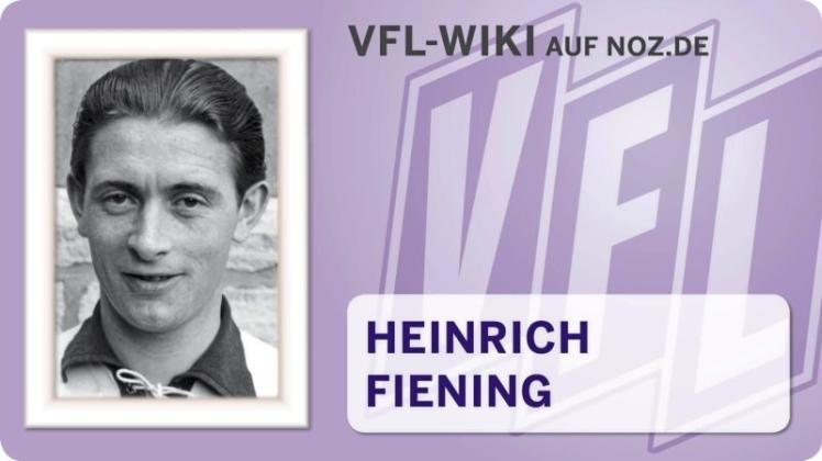 Alle Spieler des VfL Osnabrück: Heinrich („Heina“) Fiening