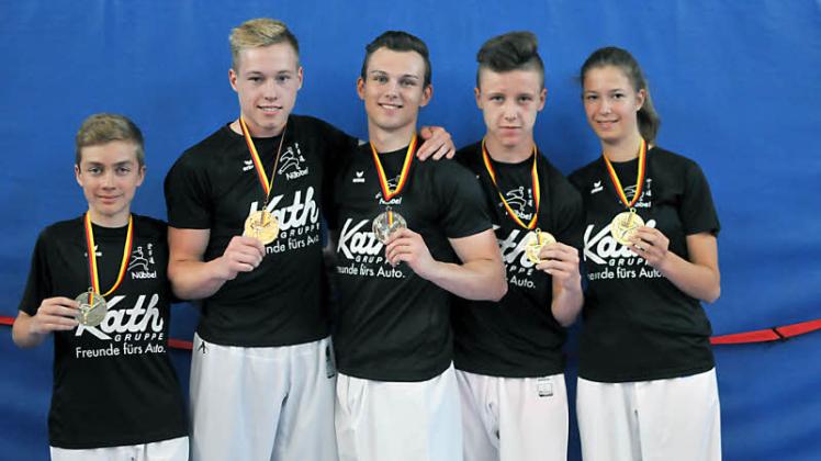 Drei DM-Titel für den SSV Nübbel