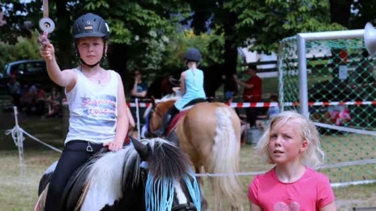 Reiter trotzten der Hitze