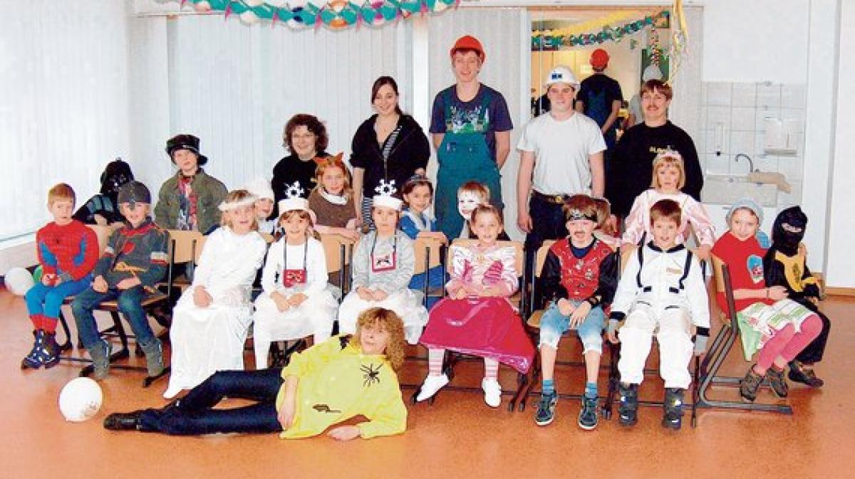 Große Faschingsfeier für die Kleinen