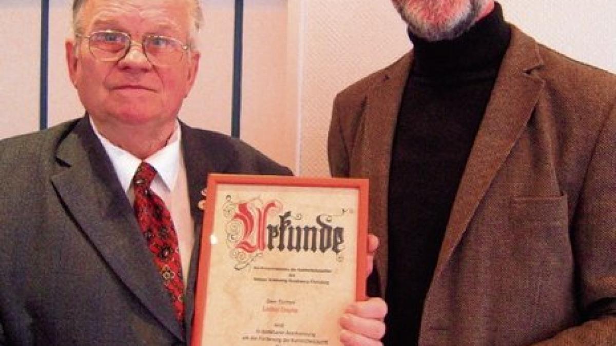 Fast 20 Jahre im Vorstand engagiert: Ehrenmitglied Lothar Doppke