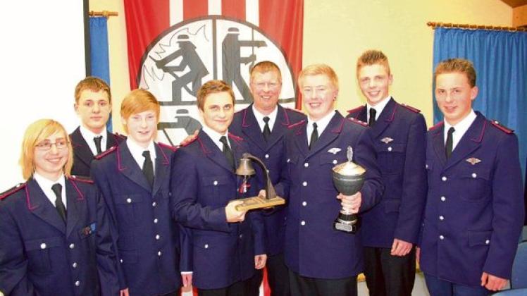 Der erste Pokal ging an Tim Fabian Nero