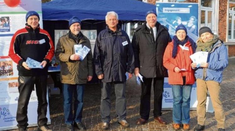 Für das Ehrenamt auf Werbetour