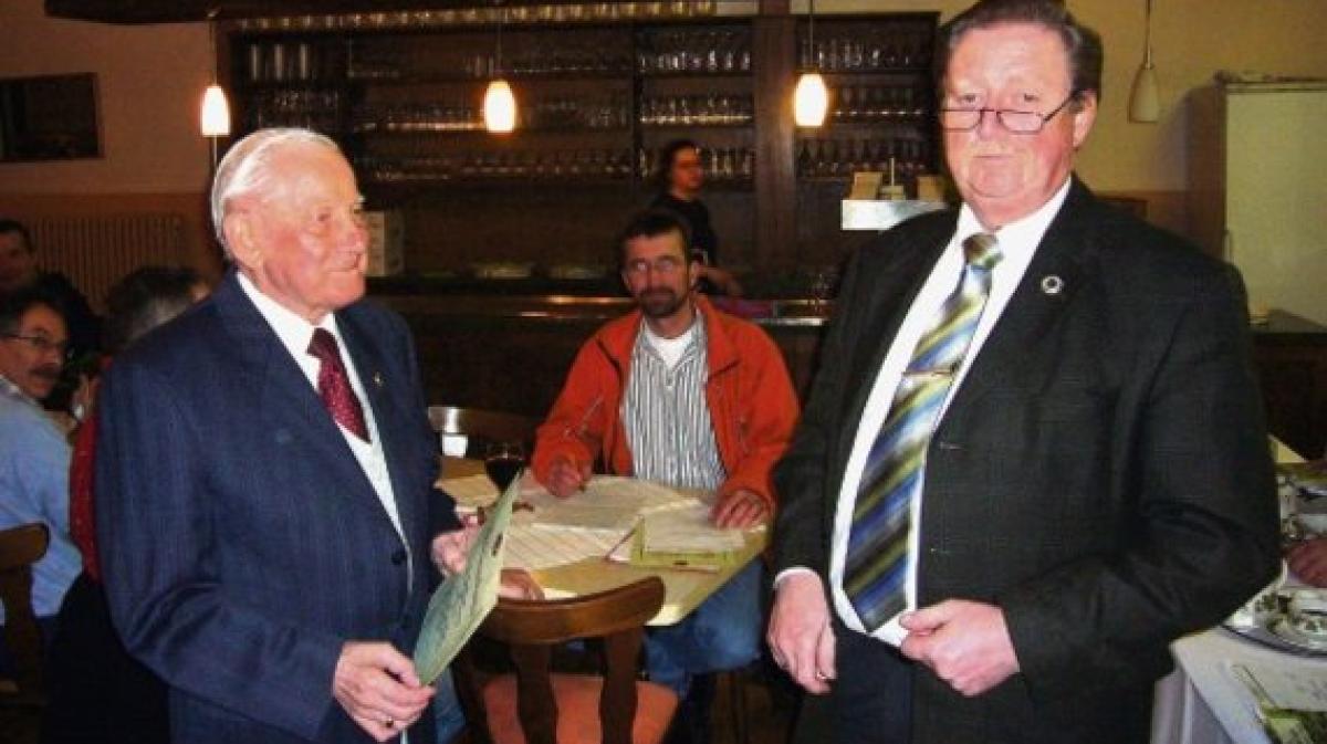 Alfred Henke fing größten Fisch