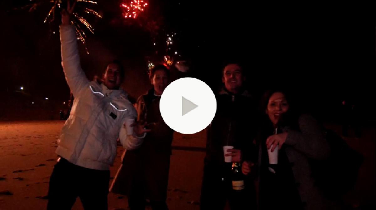 Silvester auf Sylt: So wild hat die Insel ins neue Jahr gefeiert