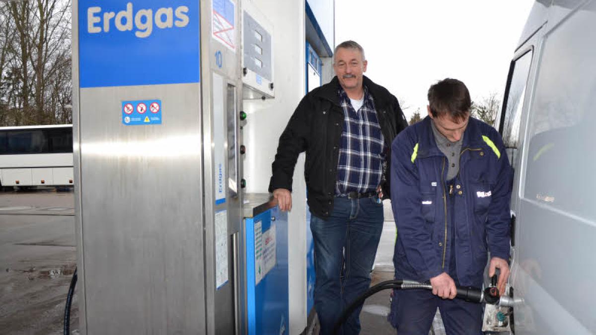 Erdgastankstelle wird ausgebaut