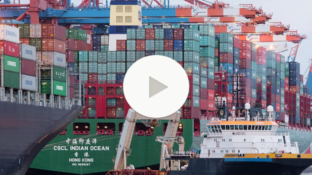 Havarierte „CSCL Indian Ocean“ wieder frei