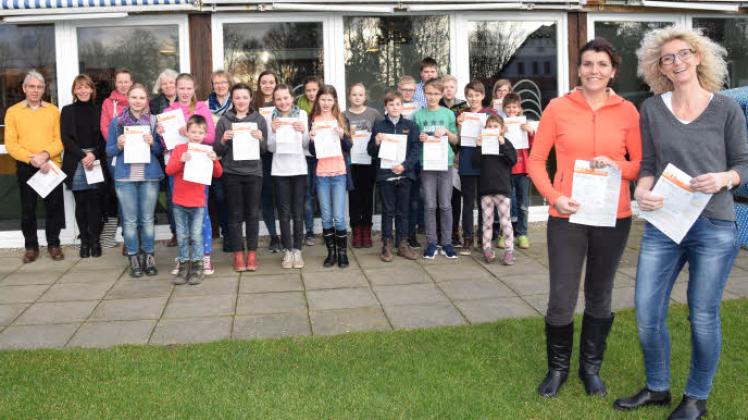 Sportabzeichen für erfolgreiche Leichtathleten