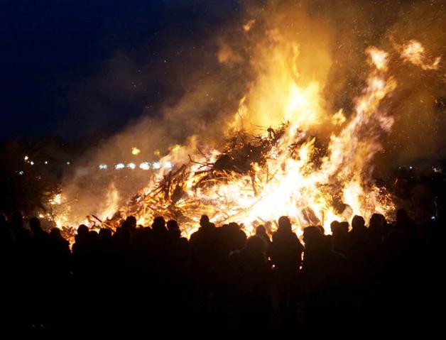 Osterfeuer Übersicht: Hier brennen in Stormarn an Ostern Feuer