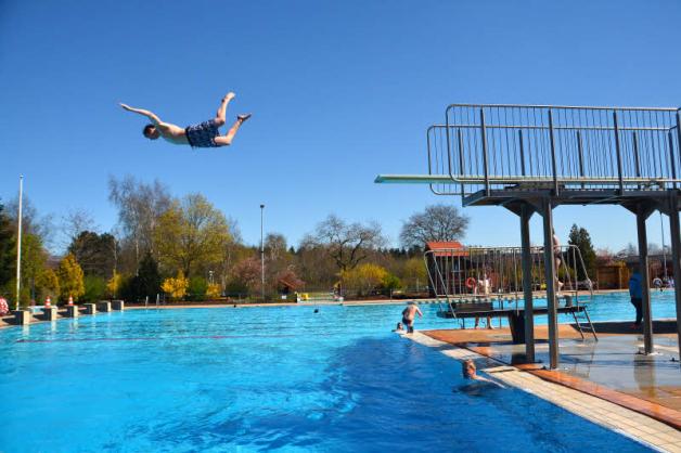 Die Freibadsaison ist eröffnet