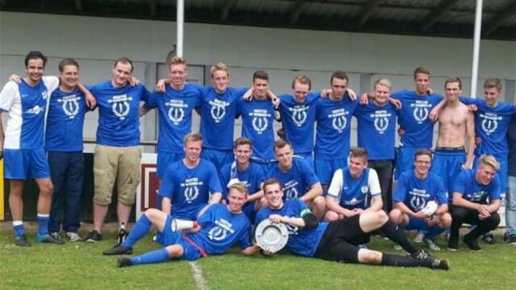 U19-Fußballer des SC BW Papenburg steigen