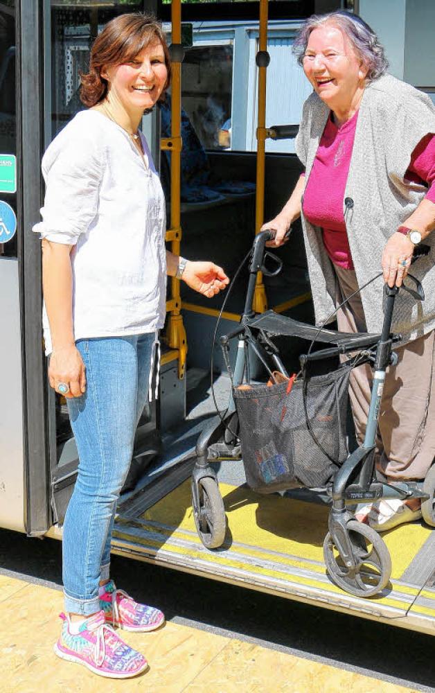 Erste Teststrecke für Rollator-Nutzer