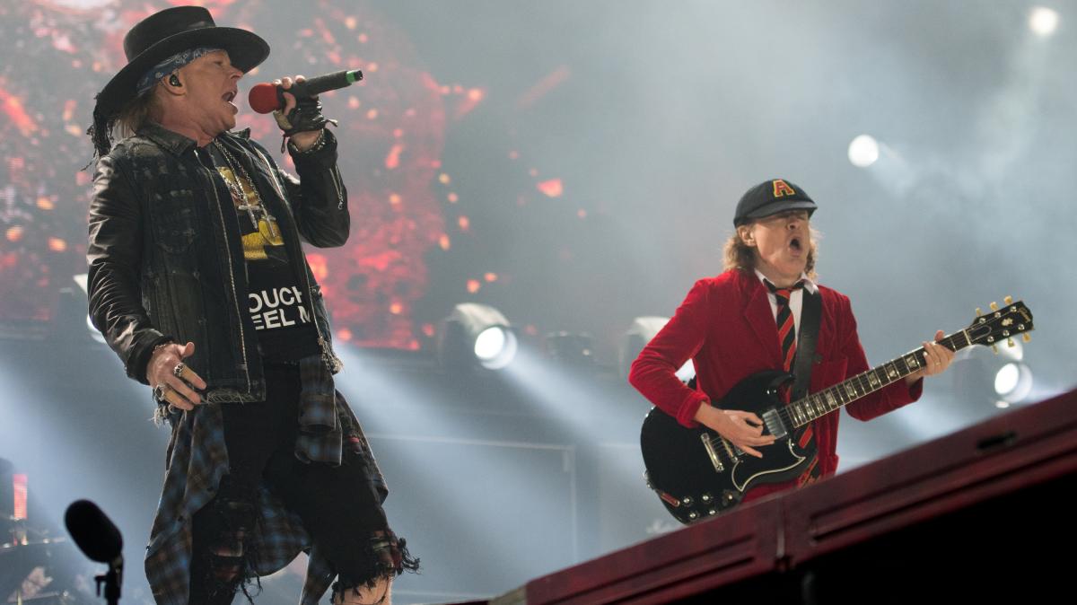 "AxlDC": So rocken AC/DC und Axl Rose in Hamburg | SHZ