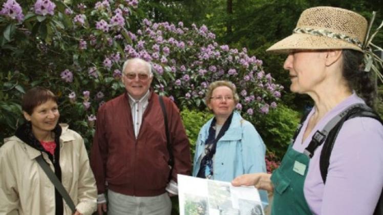 Blütenpracht lockte die Besucher