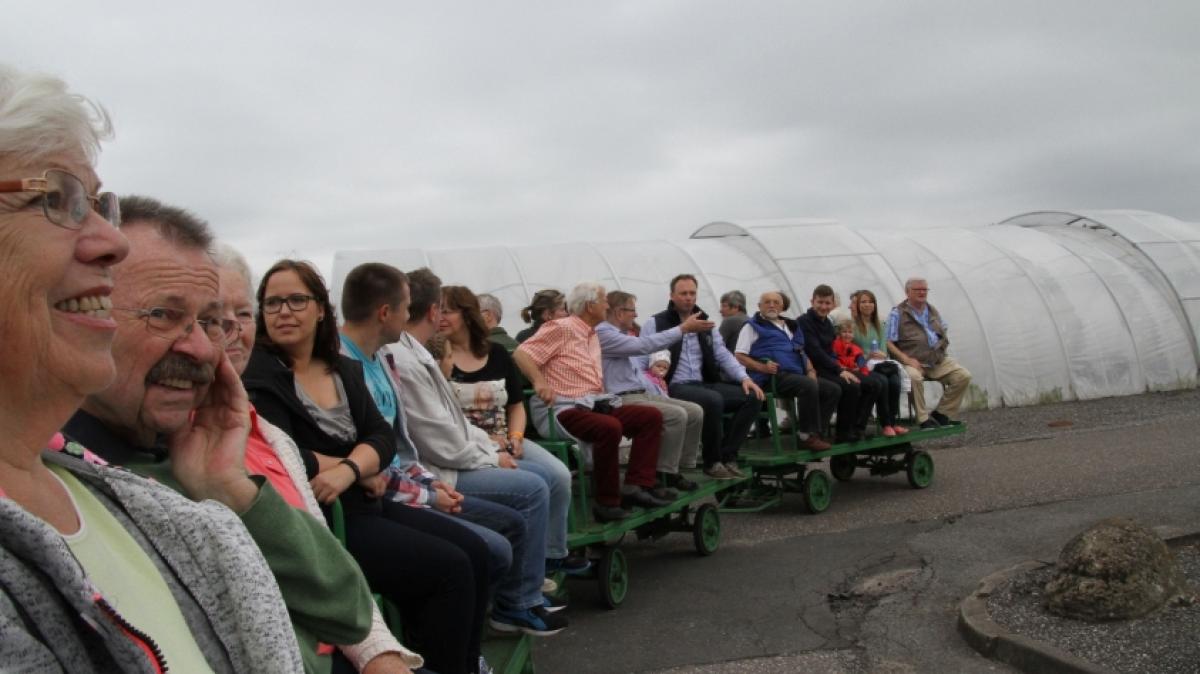 Rundfahrt durch den Wohnort