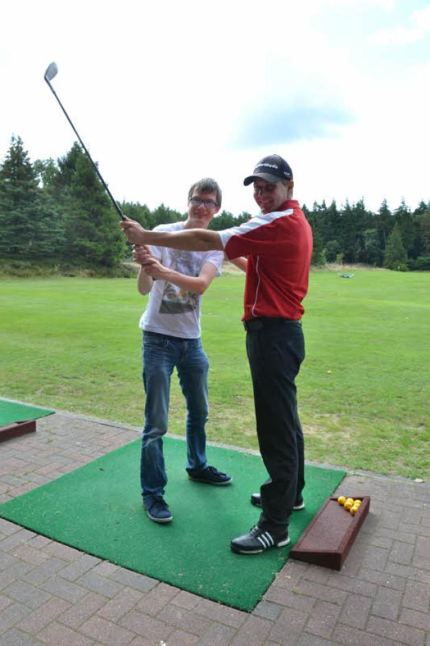 Golf-Spaß auch mit Handicap