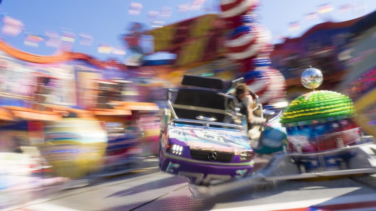 Volle Kraft voraus auf dem Rummel