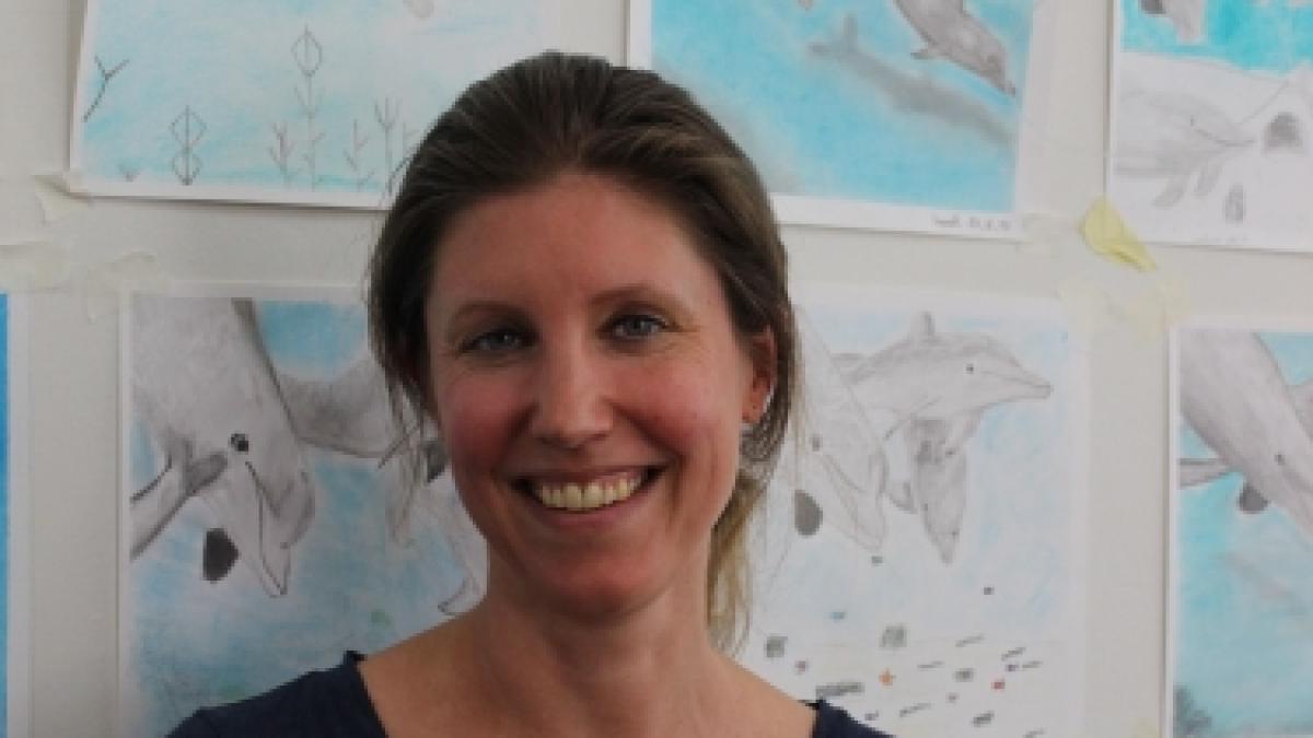 Anne Imig unterrichtet beim Kunsthaus