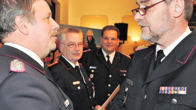 Gold und Silber für Feuerwehrleute