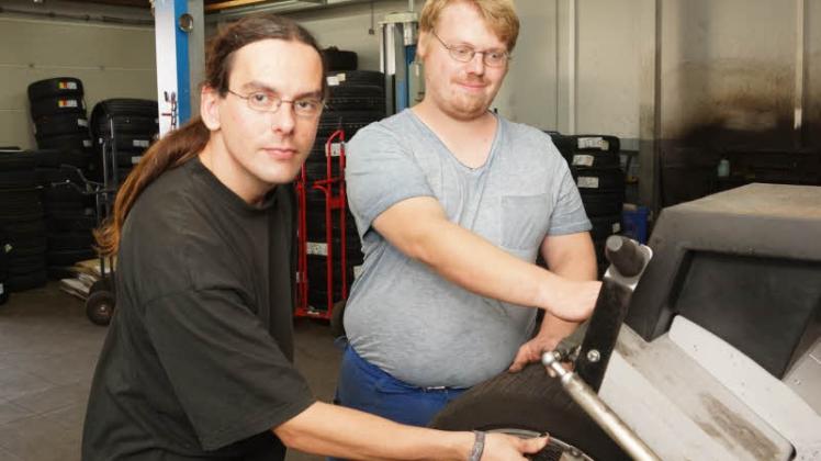 Trotz Behinderung ein tolles Team