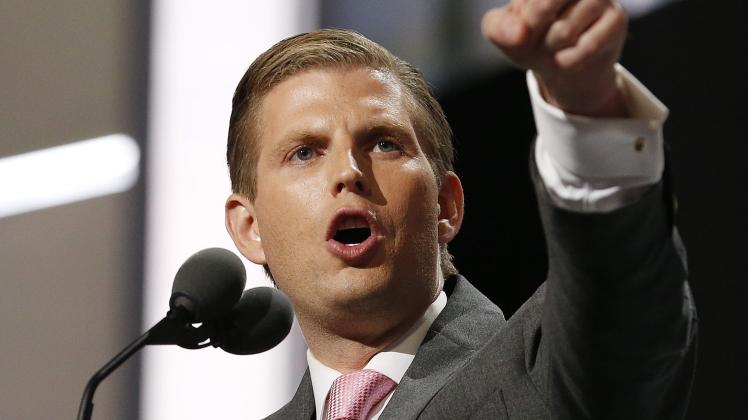 Eric Trump twittert Foto vom Wahlzettel - und verstößt gegen das | SHZ