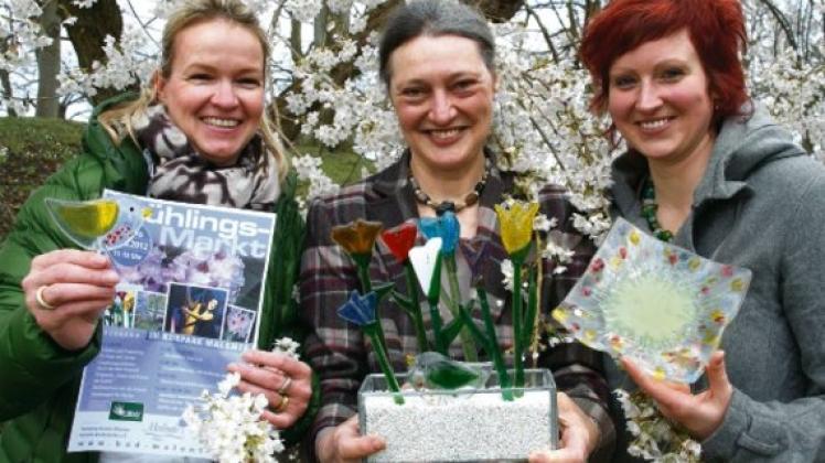 Frühlingsmarkt im Kurpark bietet Dekoratives und Praktisches