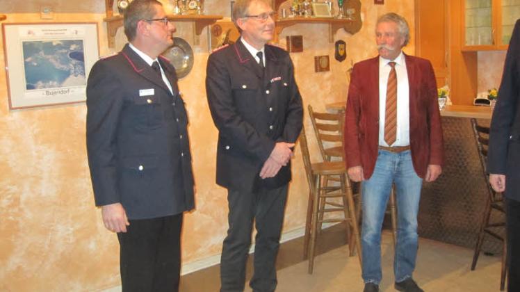 Die Bujendorfer Feuerwehr blickte auf ein ruhiges Jahr zurück