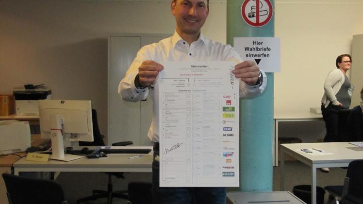 Landtagswahl: Langer Zettel und farbige Umschläge