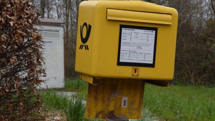 Postkasten in Leck demoliert