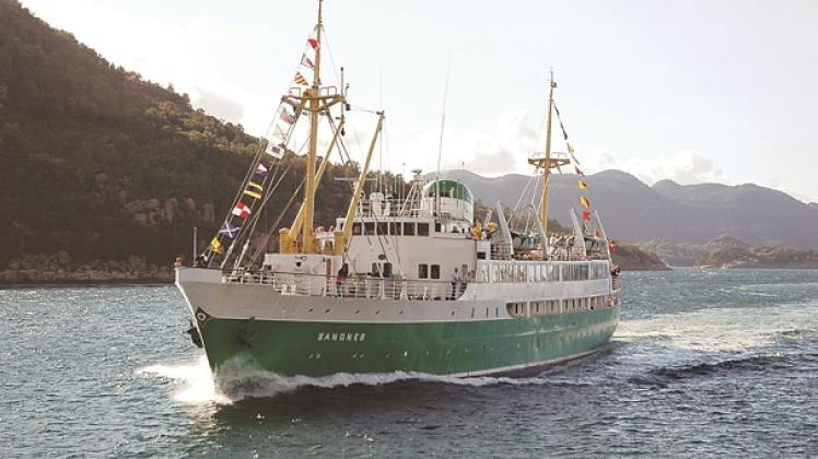 „MS Sandnes“ – Hurtige Fördefahrt mit purem Luxus