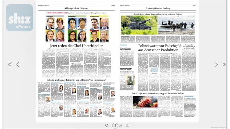 Mein.shz.de und neues ePaper – Eine Erlebniswelt für sh:z-Leser