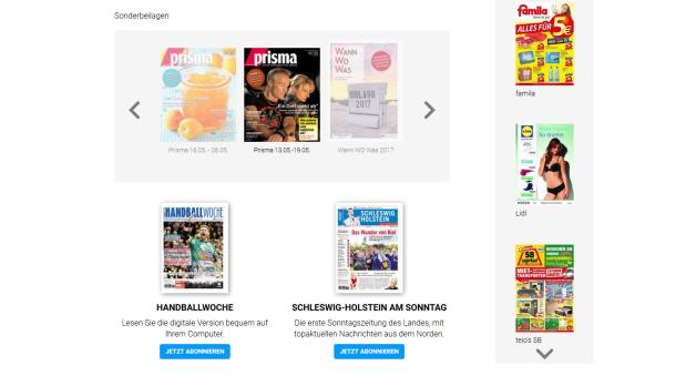 Mein.shz.de und neues ePaper – Eine Erlebniswelt für sh:z-Leser