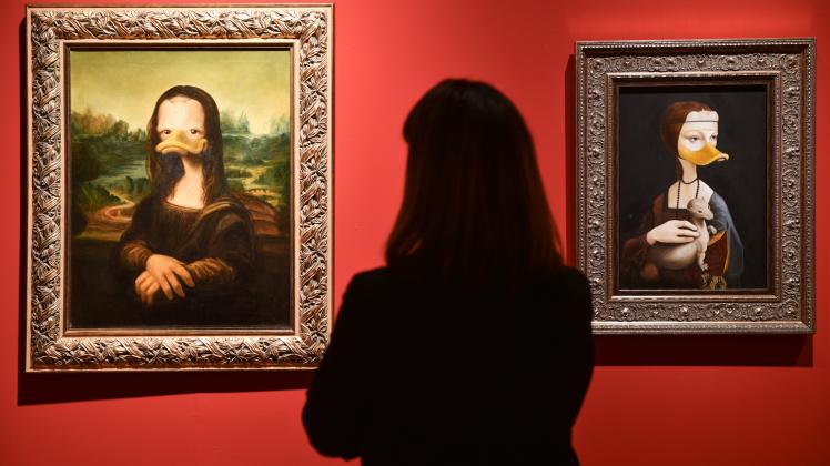 Duckomenta statt documenta: Entenbilder im Archäologischen Museum